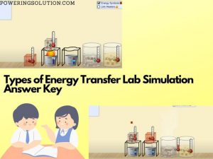 Types of Energy Transfer Lab Simulation Answer Key (Here is the Science ...