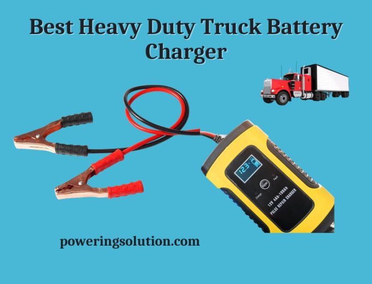 Best Heavy Duty Truck Battery Chargers – Stay Charged on the Go ...